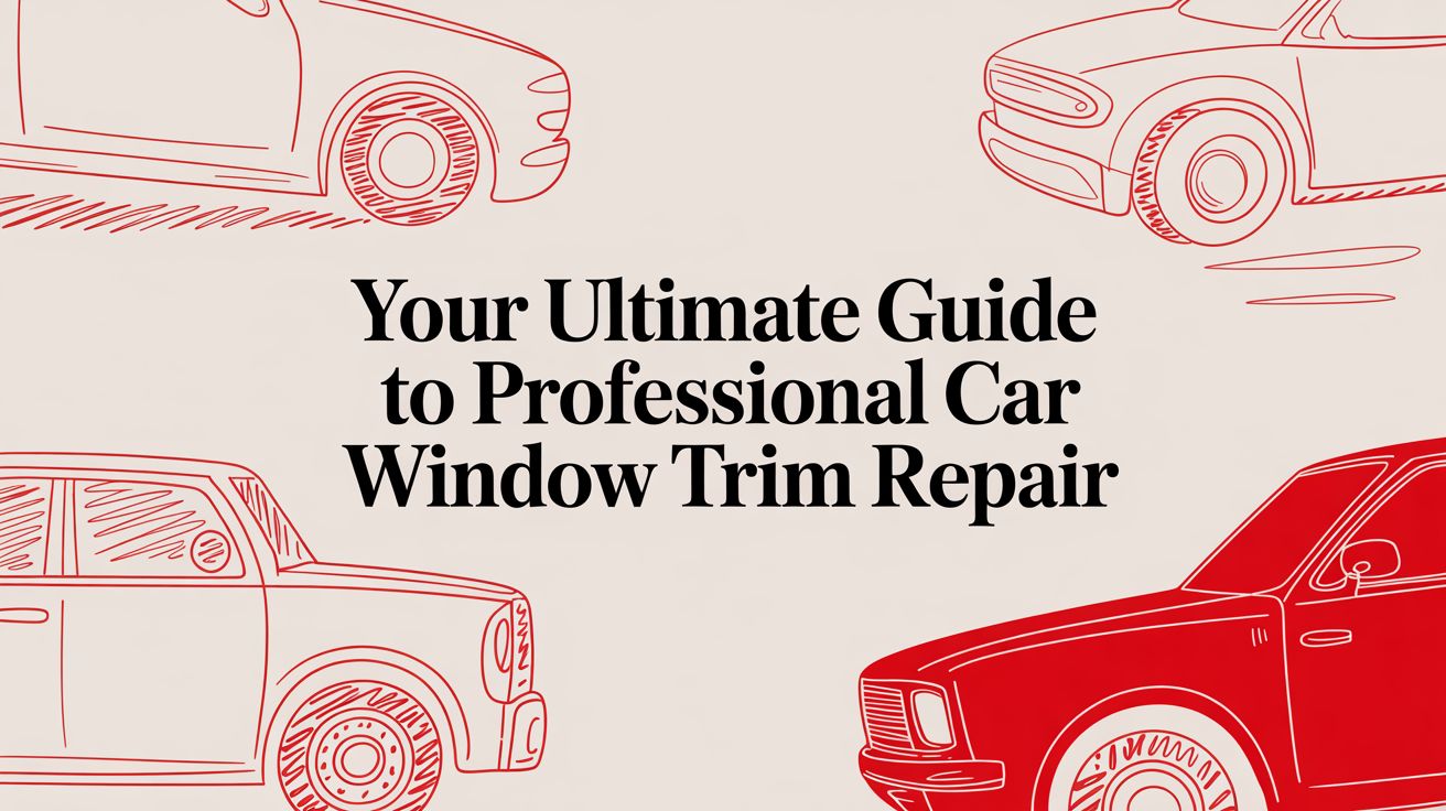 Your Ultimate Guide to Professional Car Window Trim Repair – T1A Auto