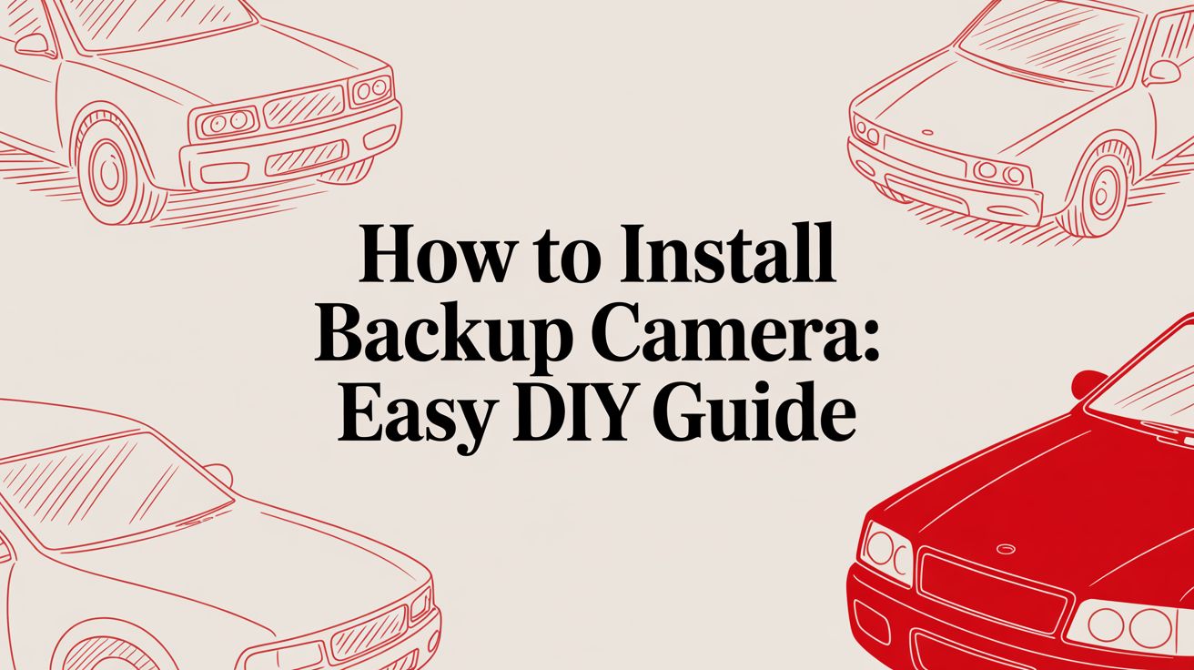 How to Install Backup Camera: Easy DIY Guide – T1A Auto